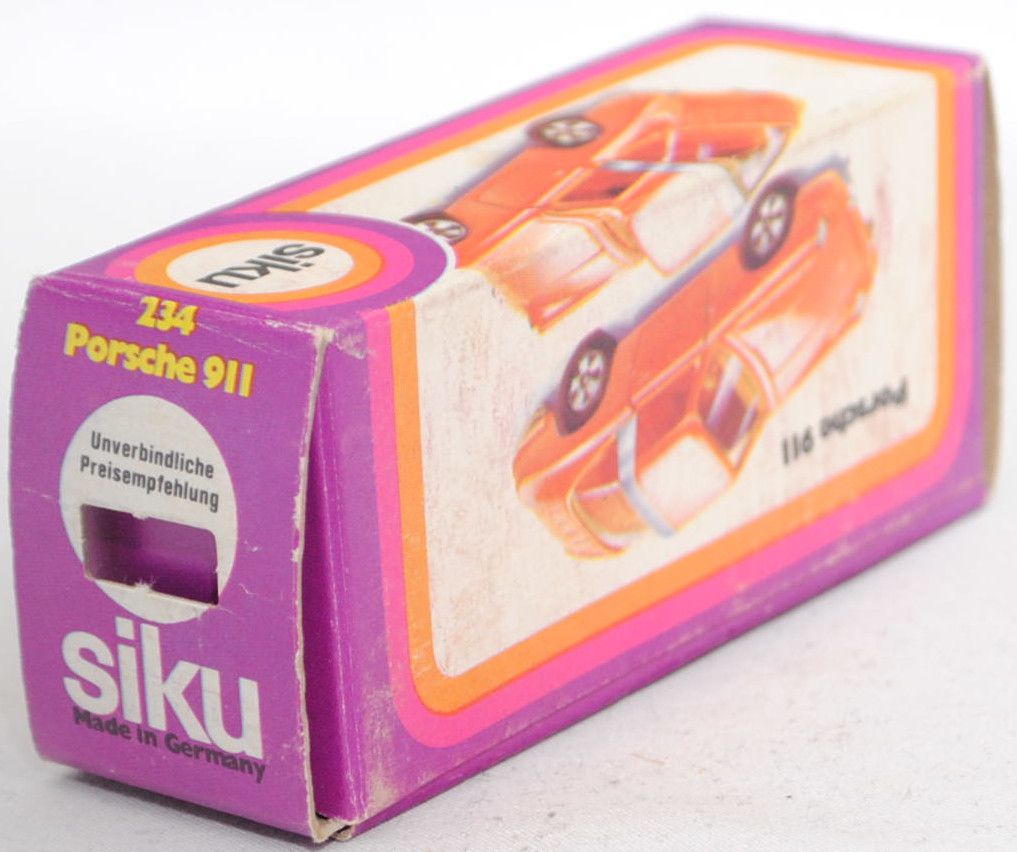 00013 Porsche 911 E Targa (F-Modell bzw. Urmodell, B-Serie, Modell 1968-1969), hell-tieforange ...